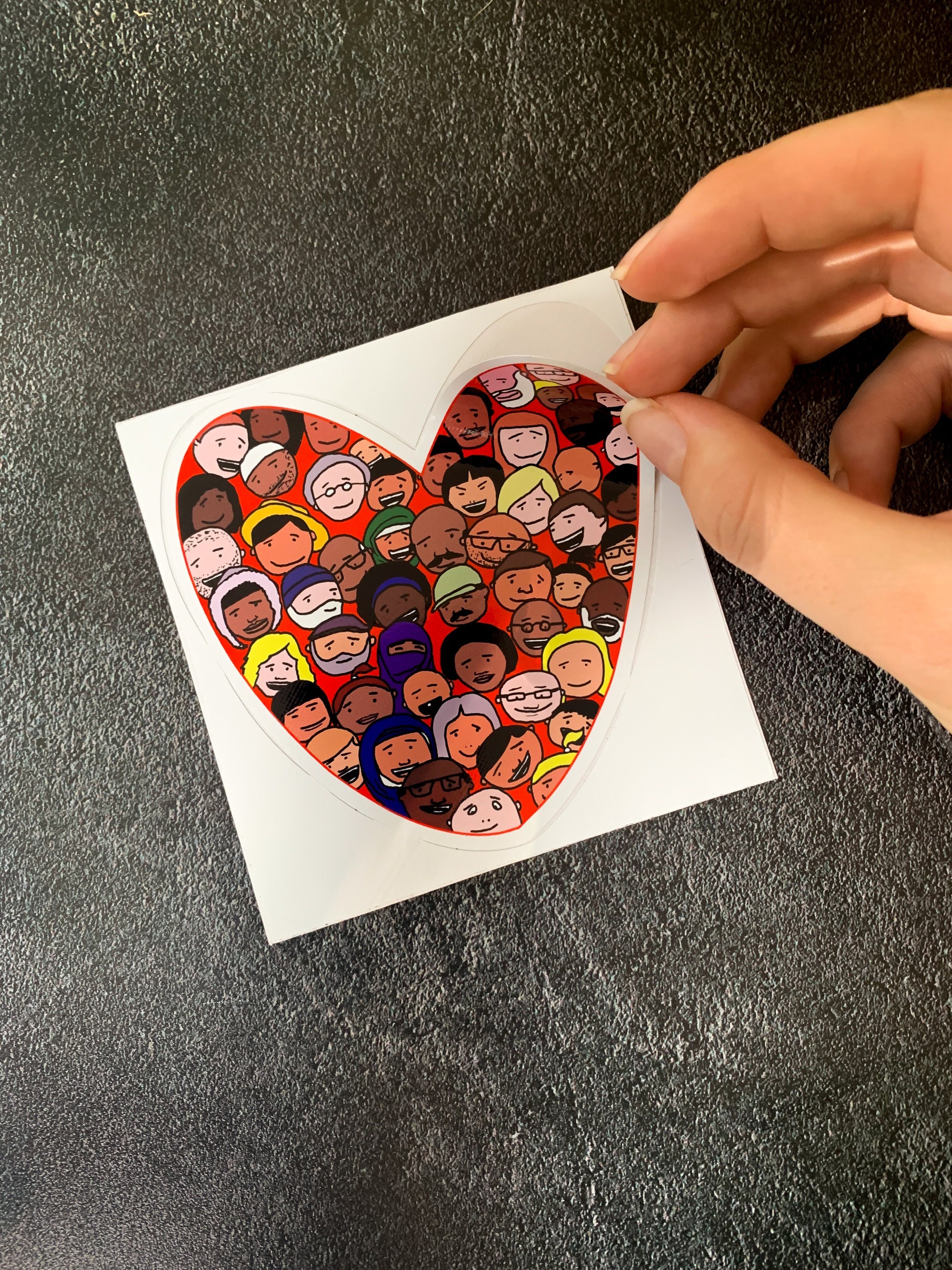 Love Everybody Sticker Human Rights Sticker Rainbow - Etsy