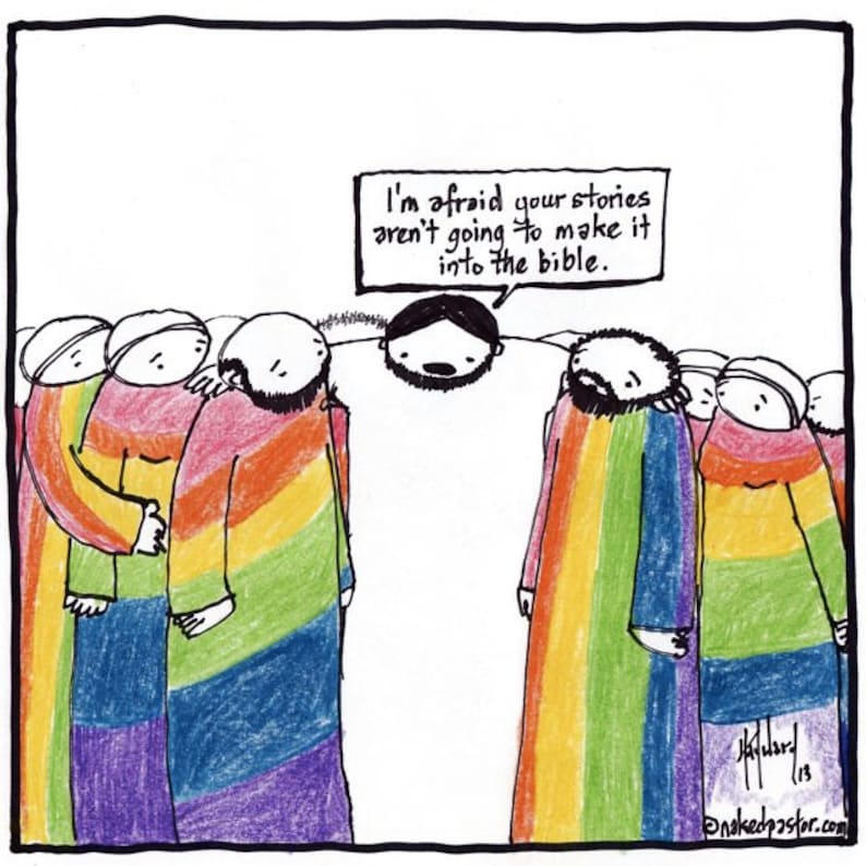 Jesus and the LGBT community PRINT | Etsy
