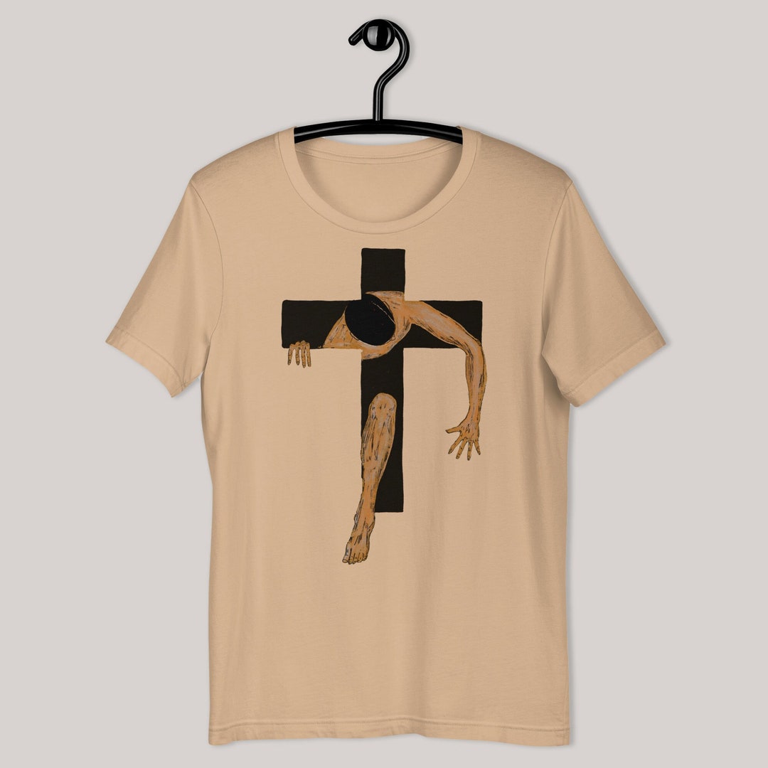 Jesus & the Cross Graphic T-shirt: Rethinking Christianity - Etsy