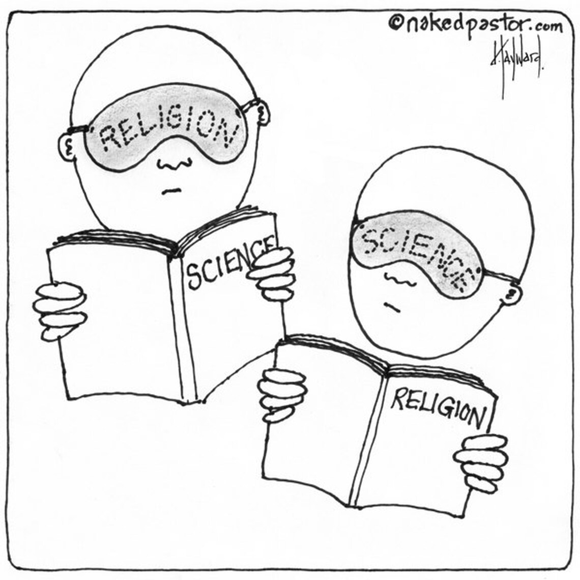 Religion und Wissenschaft CARTOON | Etsy