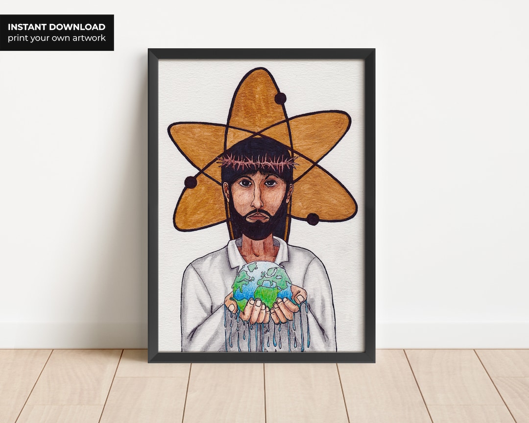 Christianity Science Drawing Jesus Science and Wonders God Created ...