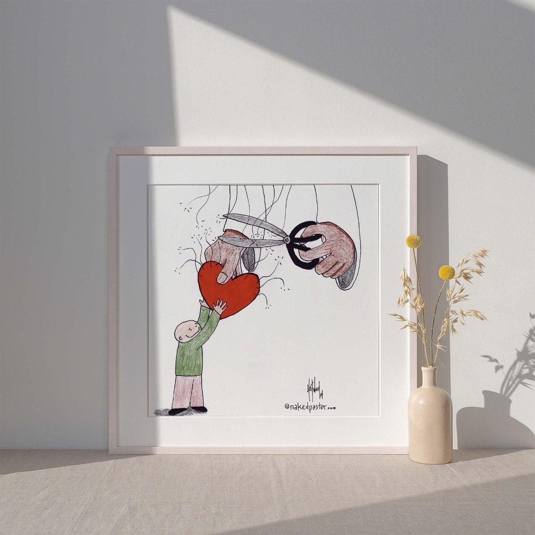 God Cutting the Cords From Heart for Unconditional Love: Religious ...