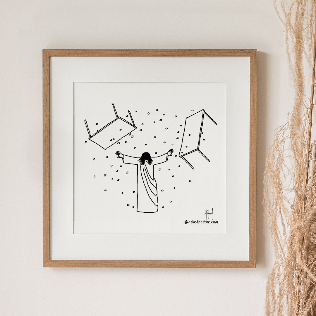 Leftist Christian Art Progressive Christian Poster - Etsy