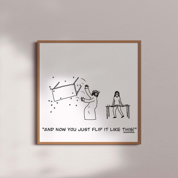 Jesus Turning Over Tables