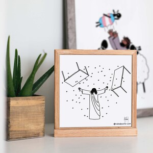 Liberal Christian Poster | Leftist Jesus Art | Jesus Social Justice ...