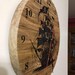 Pirate Ship Clock, Sea, Ocean, Nautical, Spalted Maple, Epoxy - Etsy