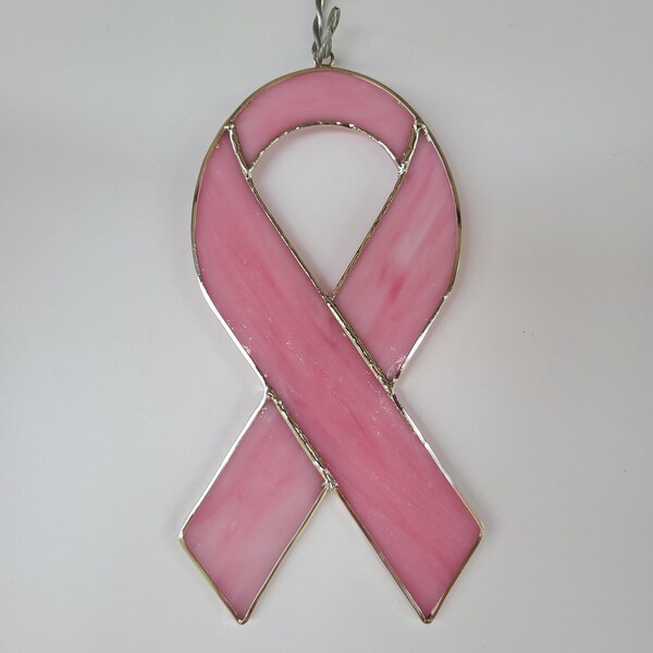 Breast Cancer Stained Glass Svg - Etsy