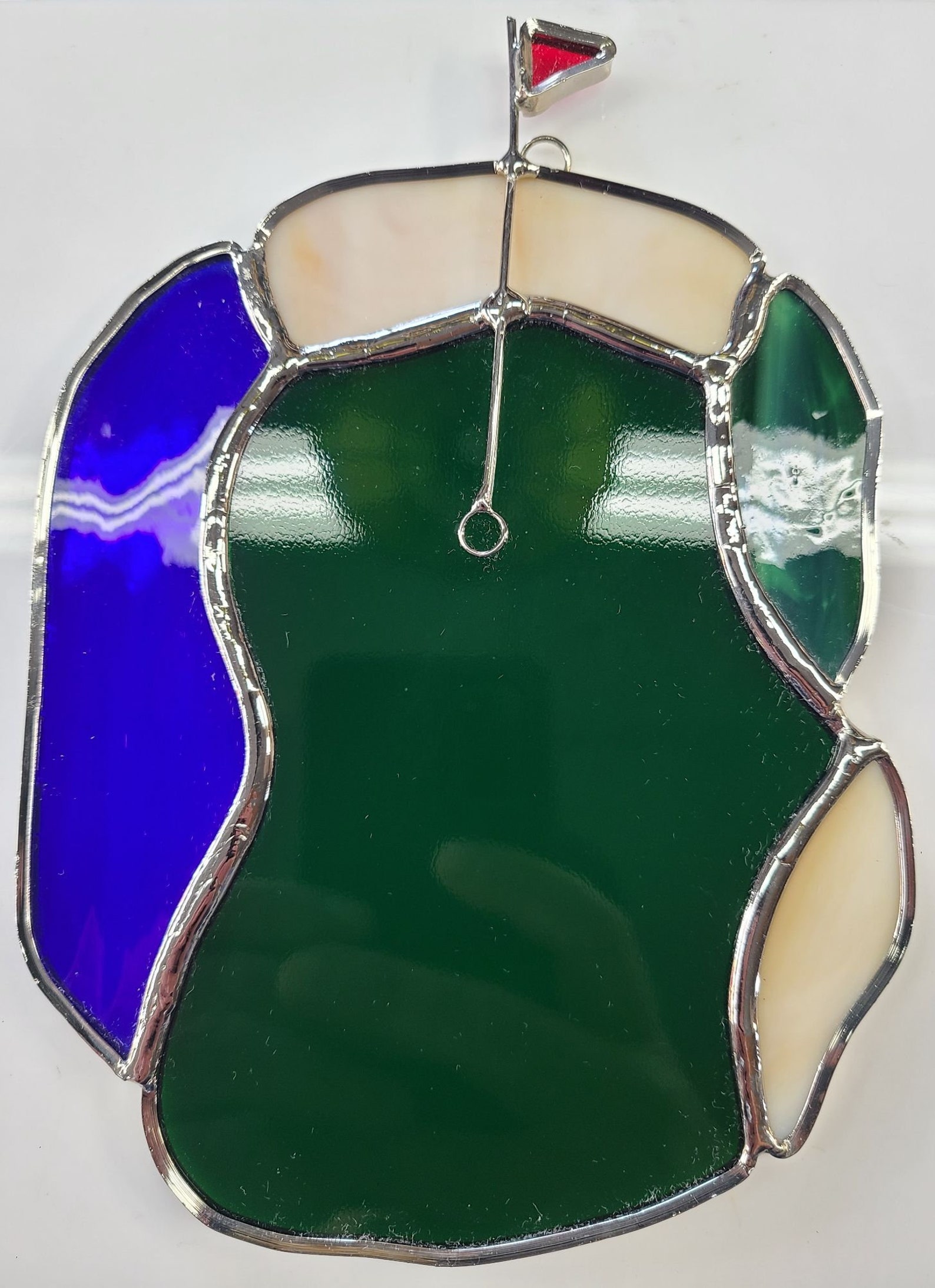 Golf Green Stained Glass Suncatcher - Etsy