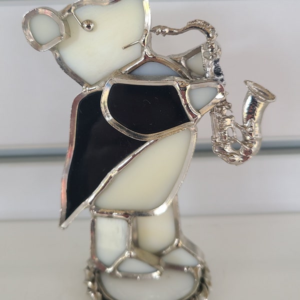 Stained Glass Saxophone - Etsy