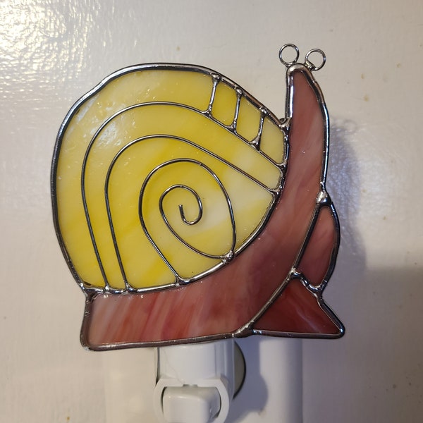 Stained Glass Snail - Etsy