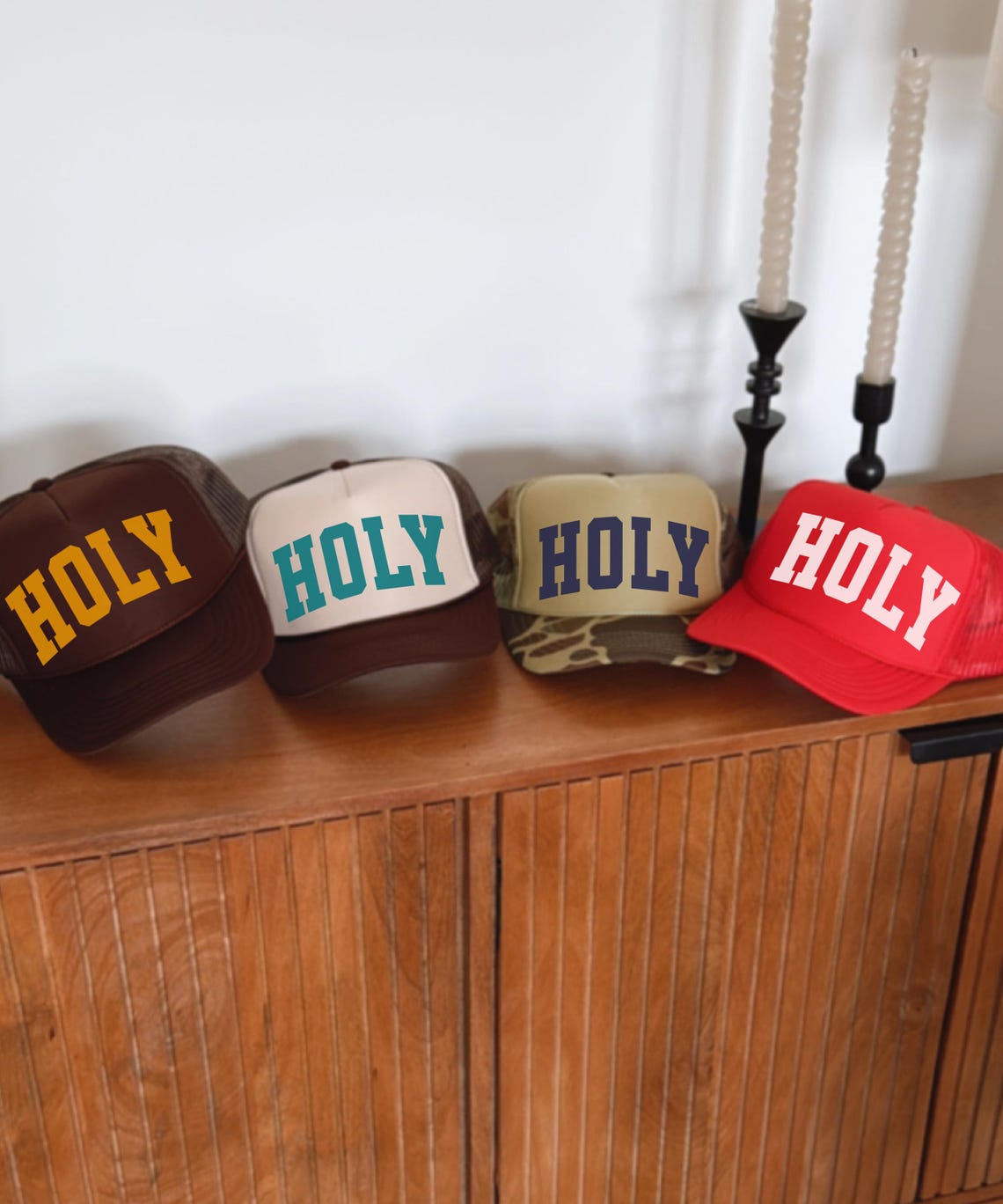 Holy Custom Christian Snapback Personalized Foam Baseball Hat Mesh ...