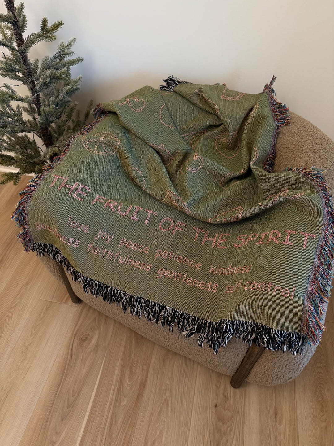 Christian Throw Blanket Home Decor Scripture Blanket Jesus Blanket ...