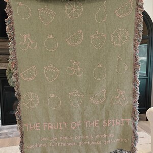 Christian Throw Blanket Home Decor Scripture Blanket Jesus Blanket ...