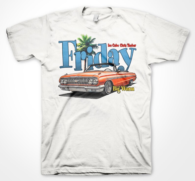 Friday Movie Chevy Impala Lowrider T-shirt - Etsy