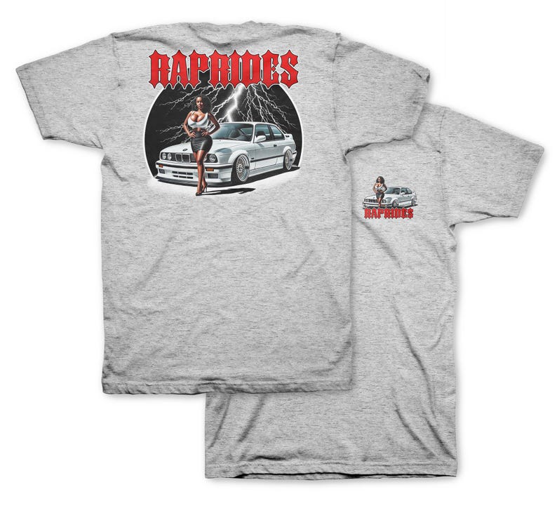 BMW M3 Video Vixen Pinup T-shirt - Etsy