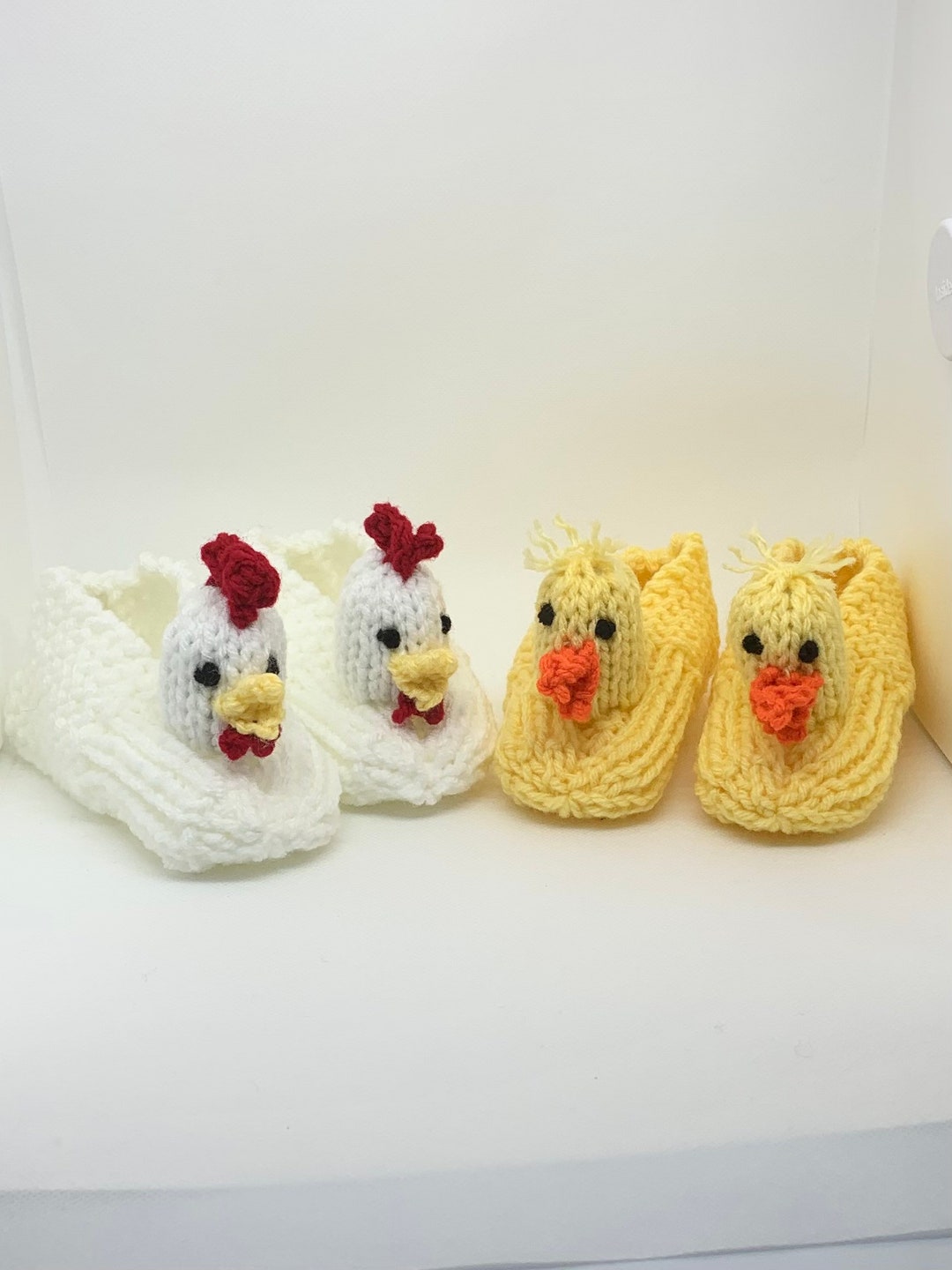 Chicken Slippers Duck Slippers Children's Animal Slippers Knitted Baby ...