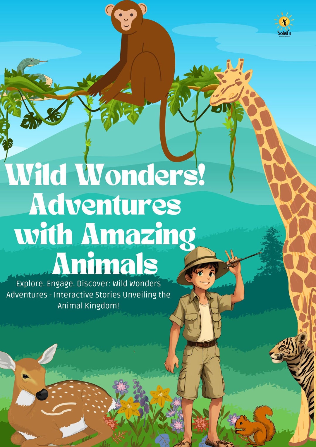 Interactive Storybooks for Kids Wild Wonders Adventures With Amazing ...