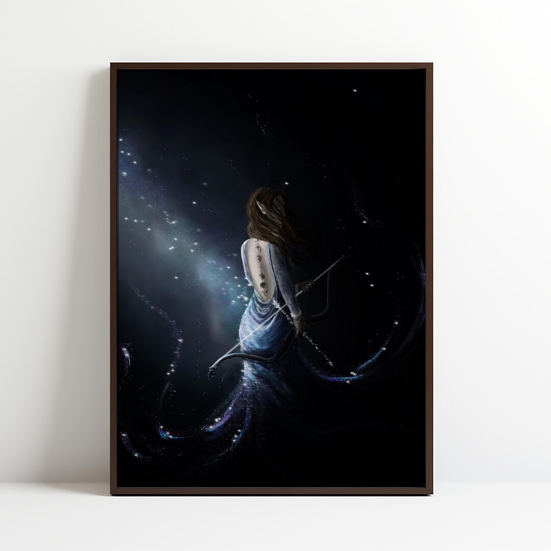 Lady of Night | ACOTAR Fanart | Night Court | Feyre Starfall Ball ...