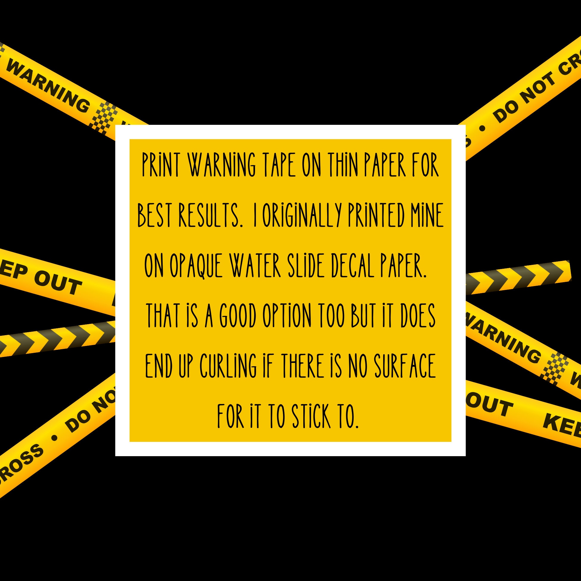 Dollhouse Miniature Digital Download Halloween Horror Creepy Signs ...