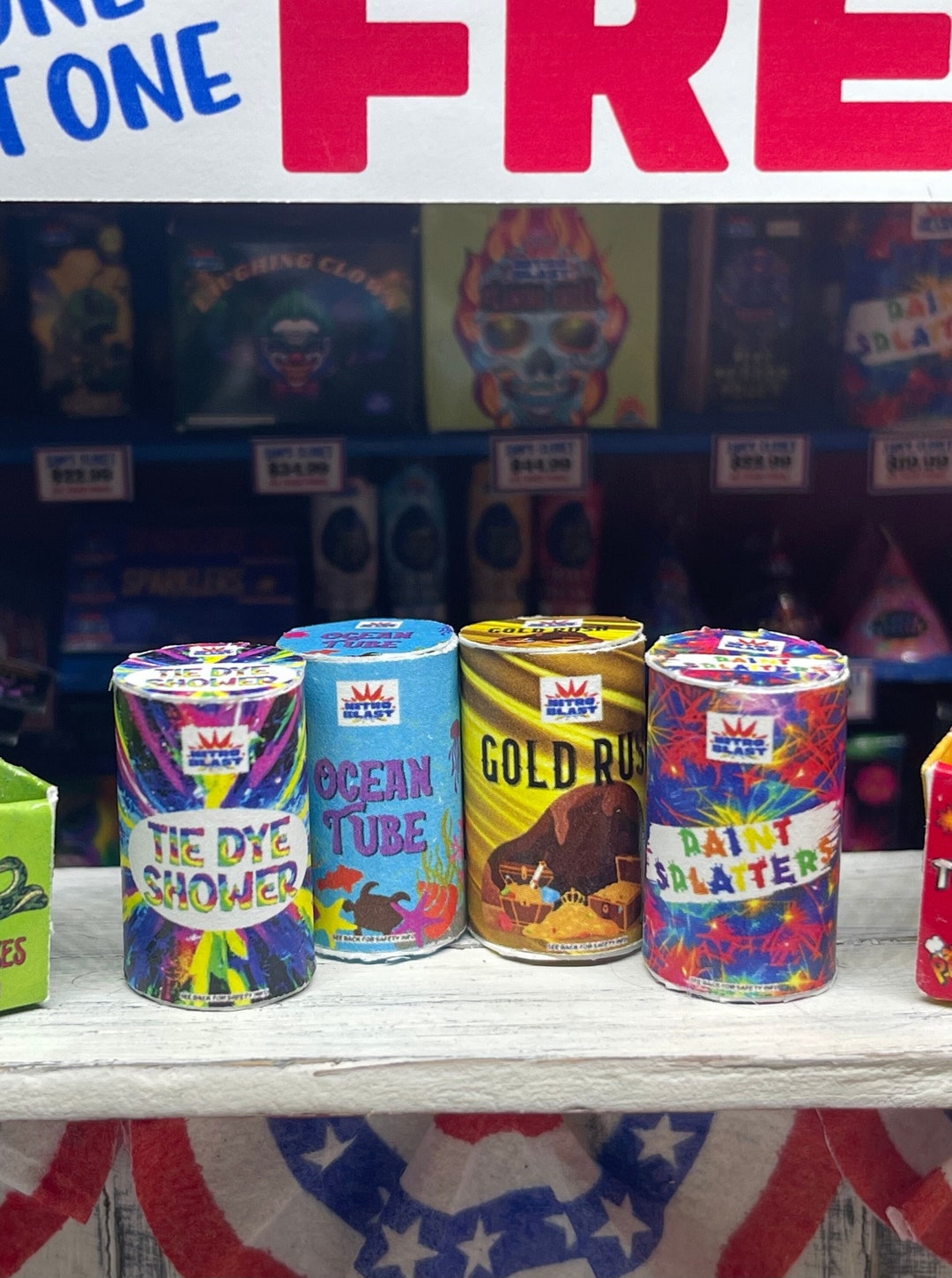 Dollhouse Miniature Digital Download Printable Fireworks Box Boxes ...