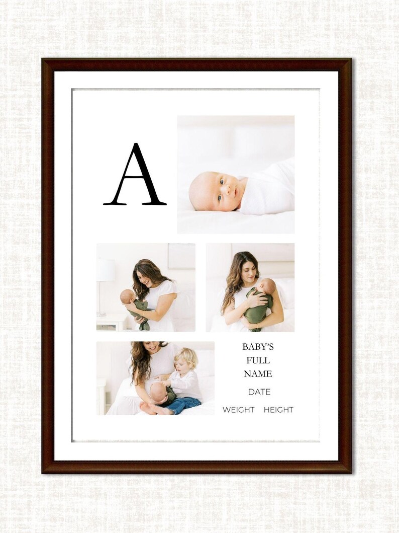 Editable Baby Milestone Cards | Digital Download | Printable Monthly ...