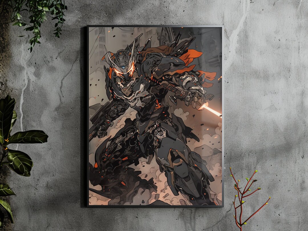 Robot Assassin Mecha Armor Concept Art Artstation SOTS Poster Intricate ...