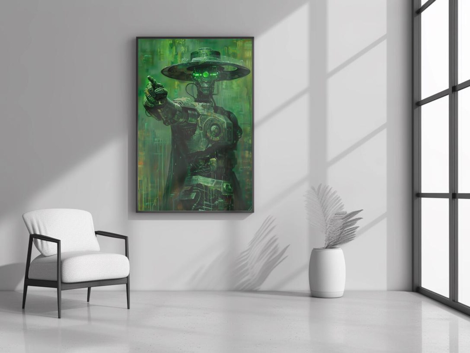 Cyberpunk Robot Artwork Steampunk Cyborg Illustration Afrofuturism ...