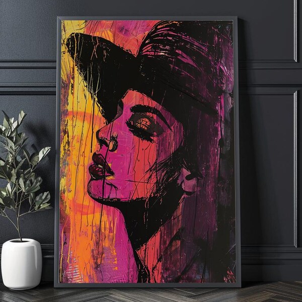 Mixed Media Poster - Etsy