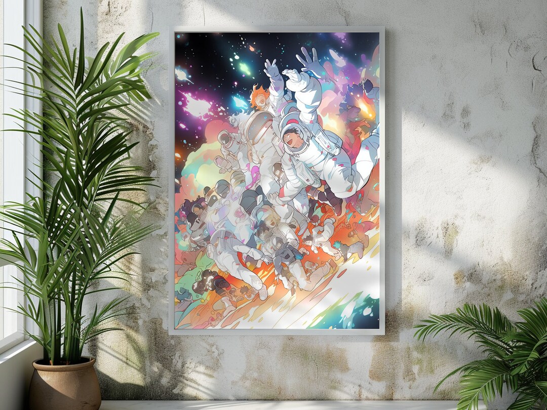 Astronauts Soaring Through Space Pixiv Space Art Comic Cover ... Astronauts Soaring Through Space Pixiv Space Art Comic Cover ...