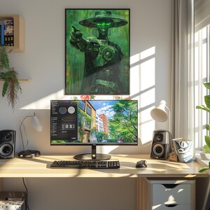 Cyberpunk Robot Artwork Steampunk Cyborg Illustration Afrofuturism ...