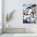 Baseball Player at Bat Field Poster Trending Anime Art Visual Key ...