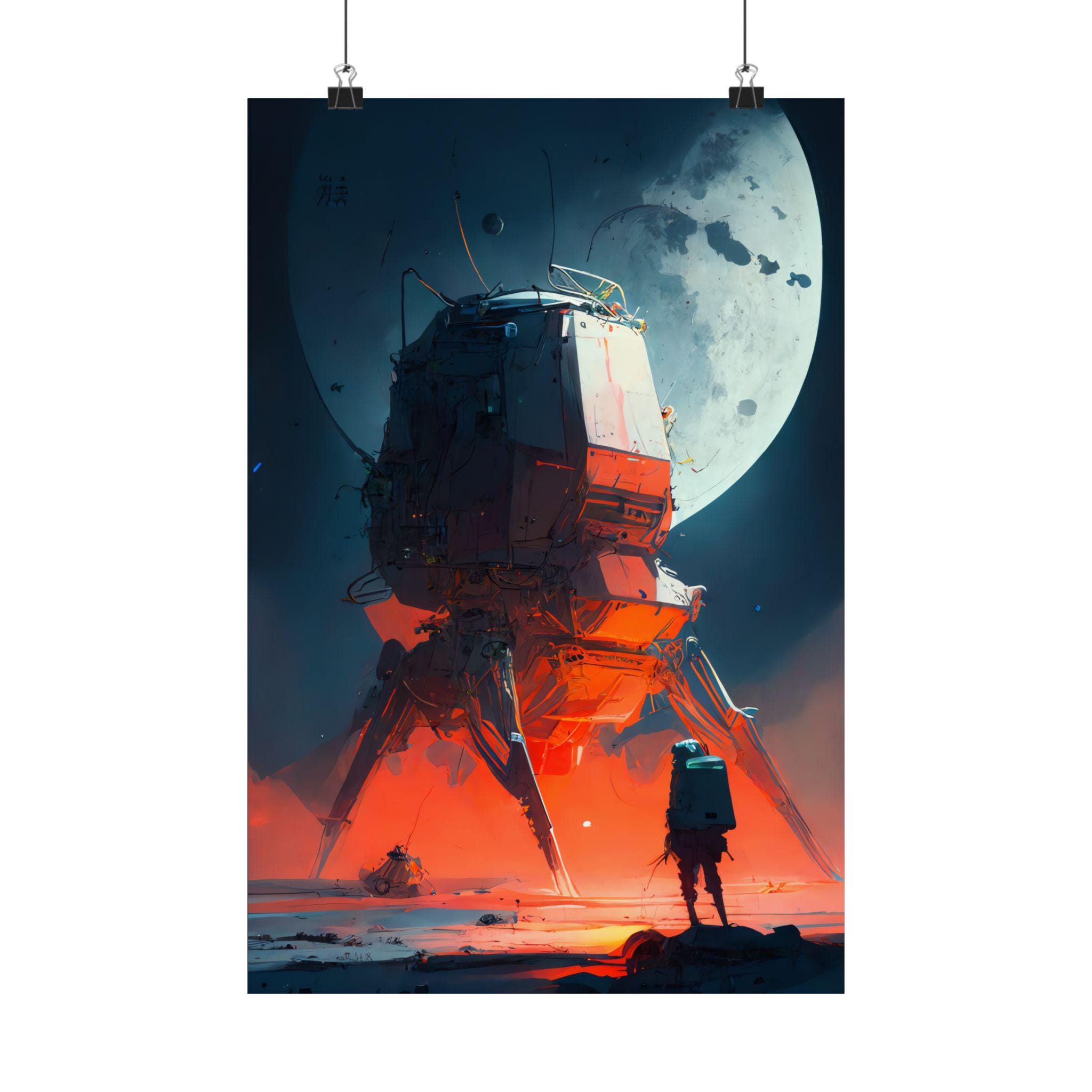 Giant Robot Concept Art Trending on Artstation Unique Space Art Sparth ...