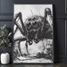 Monochrome Steampunk Spider Concept Art Altermodern RPG Rulebook ...