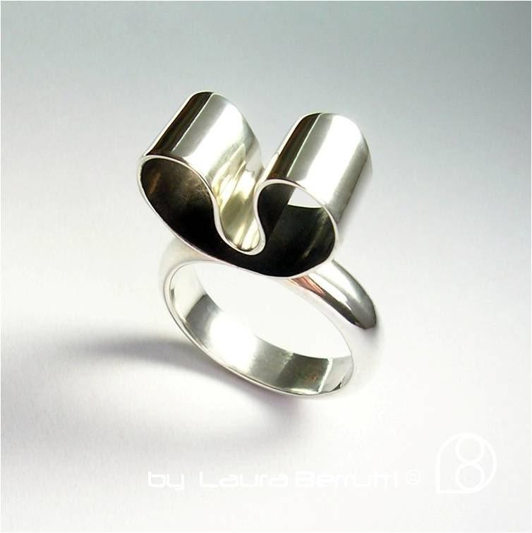 Sterling Ring With Whimsical Form - Etsy