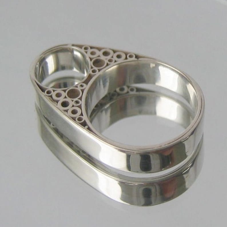 Sterling Ring Tube-in-tube - Etsy