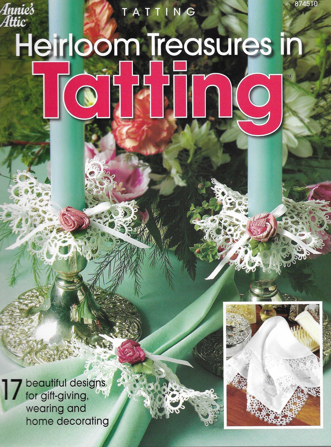 Heirloom Treasures Tatting Pattern Booklet NEW - Etsy