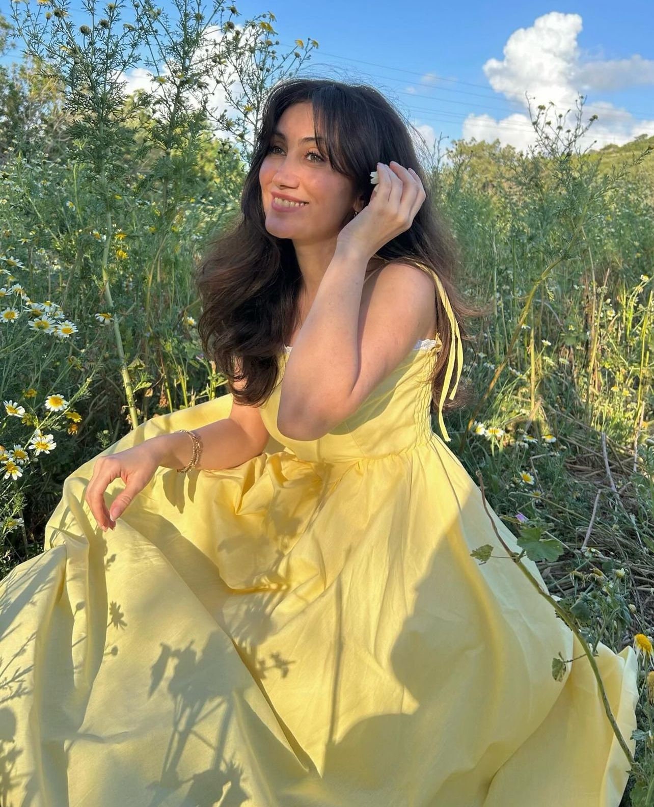 Dress | Yellow Dress | Princess Dress | Summer Dress | Party Dress ...