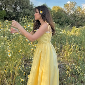 Dress | Yellow Dress | Princess Dress | Summer Dress | Party Dress ...