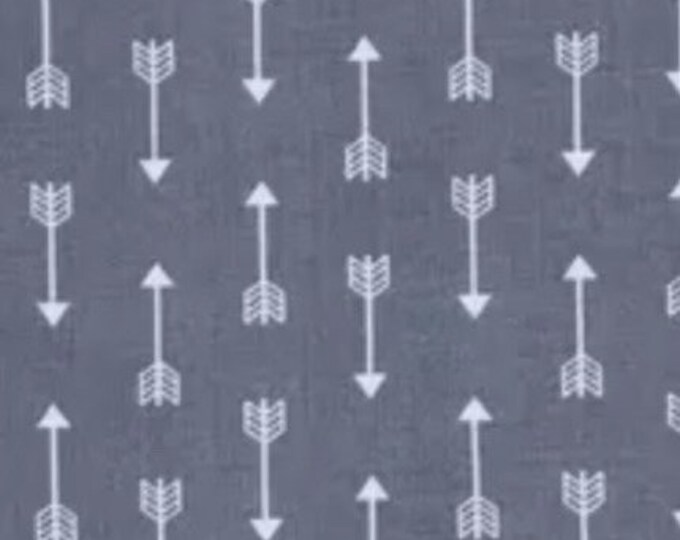 Arrow Fabric Archery Silver by Littlerhodydesign Grey and White Arrow ...