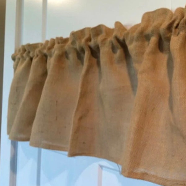 Burlap Curtain - Etsy