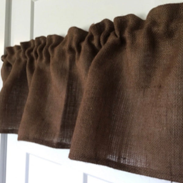 Burlap Valance - Etsy