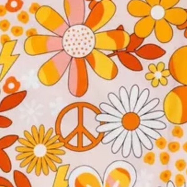 Groovy Fabric - Etsy