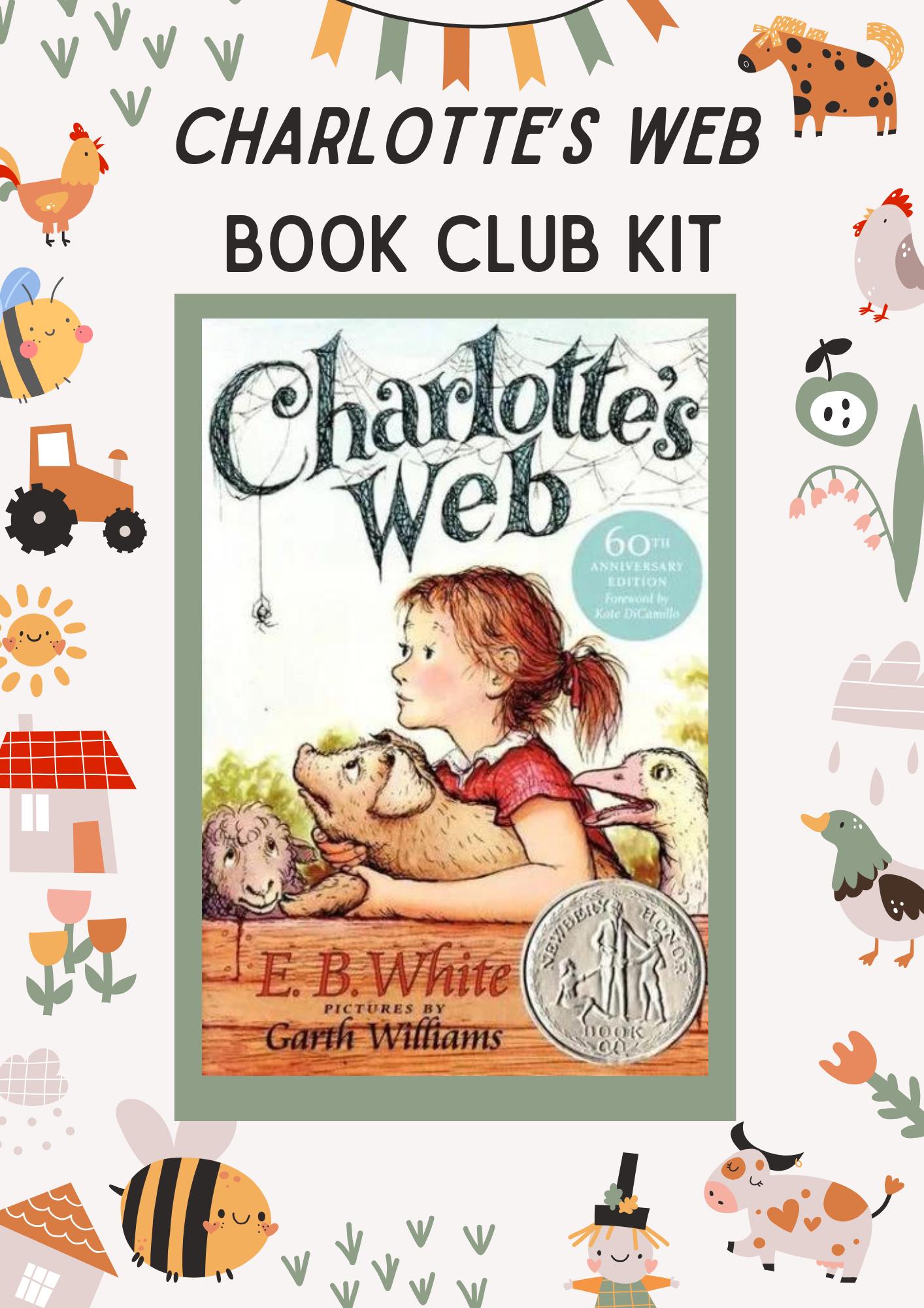 Charlotte's Web Book Club Guide - Etsy