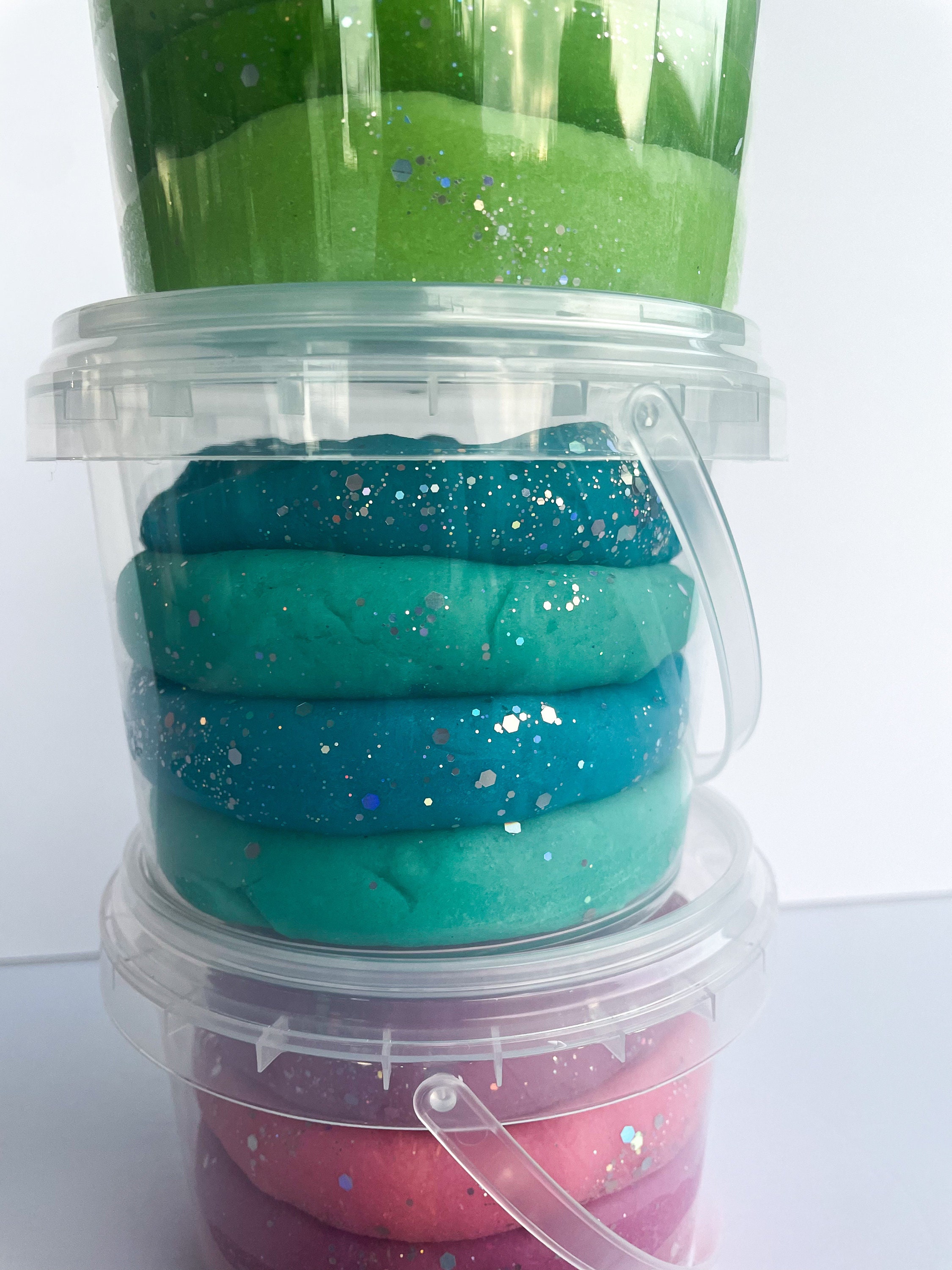 LARGE Bucket, Playdough, Sensory Jar, Goodie Bags, Birthday, Party ...