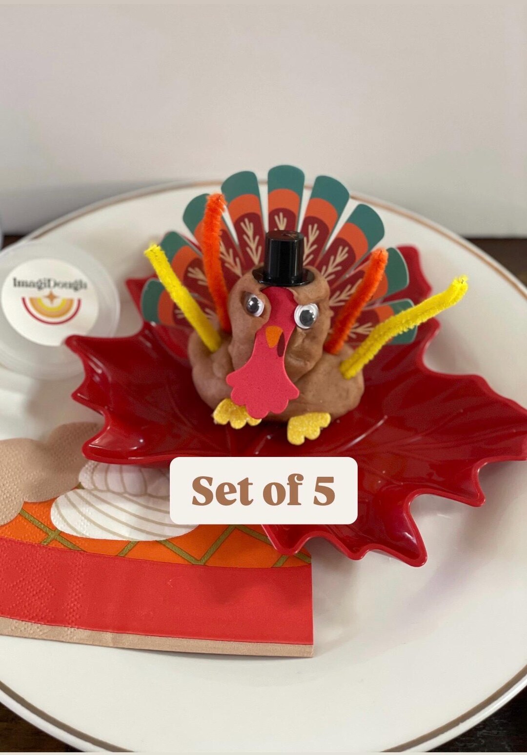 Build a Turkey, Party Favor, Playdough, Sensory Jar, Goodie Bags ...