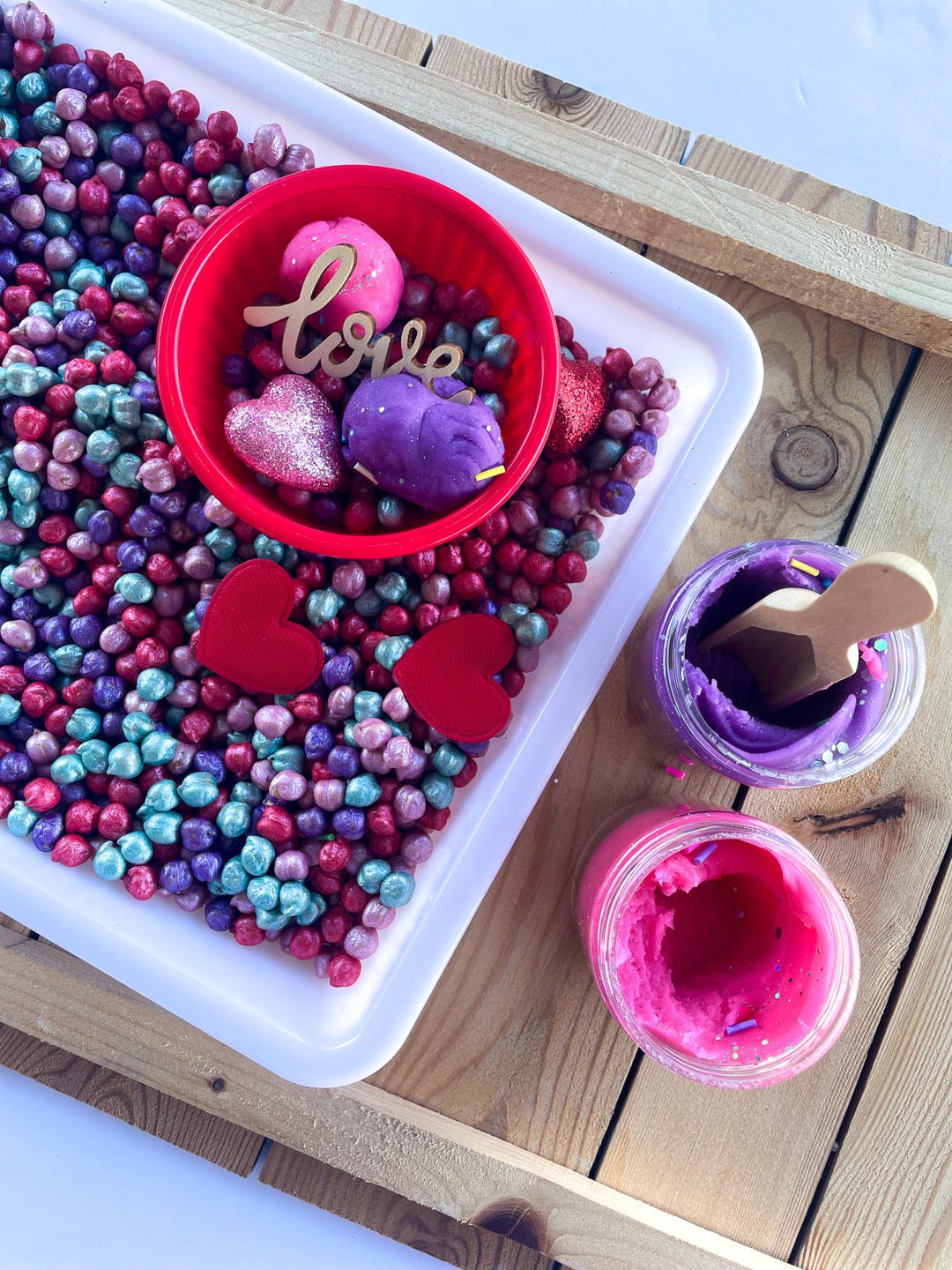 Scoops of Love Sensory Bin Bundle Valentines Day Sensory Play ...