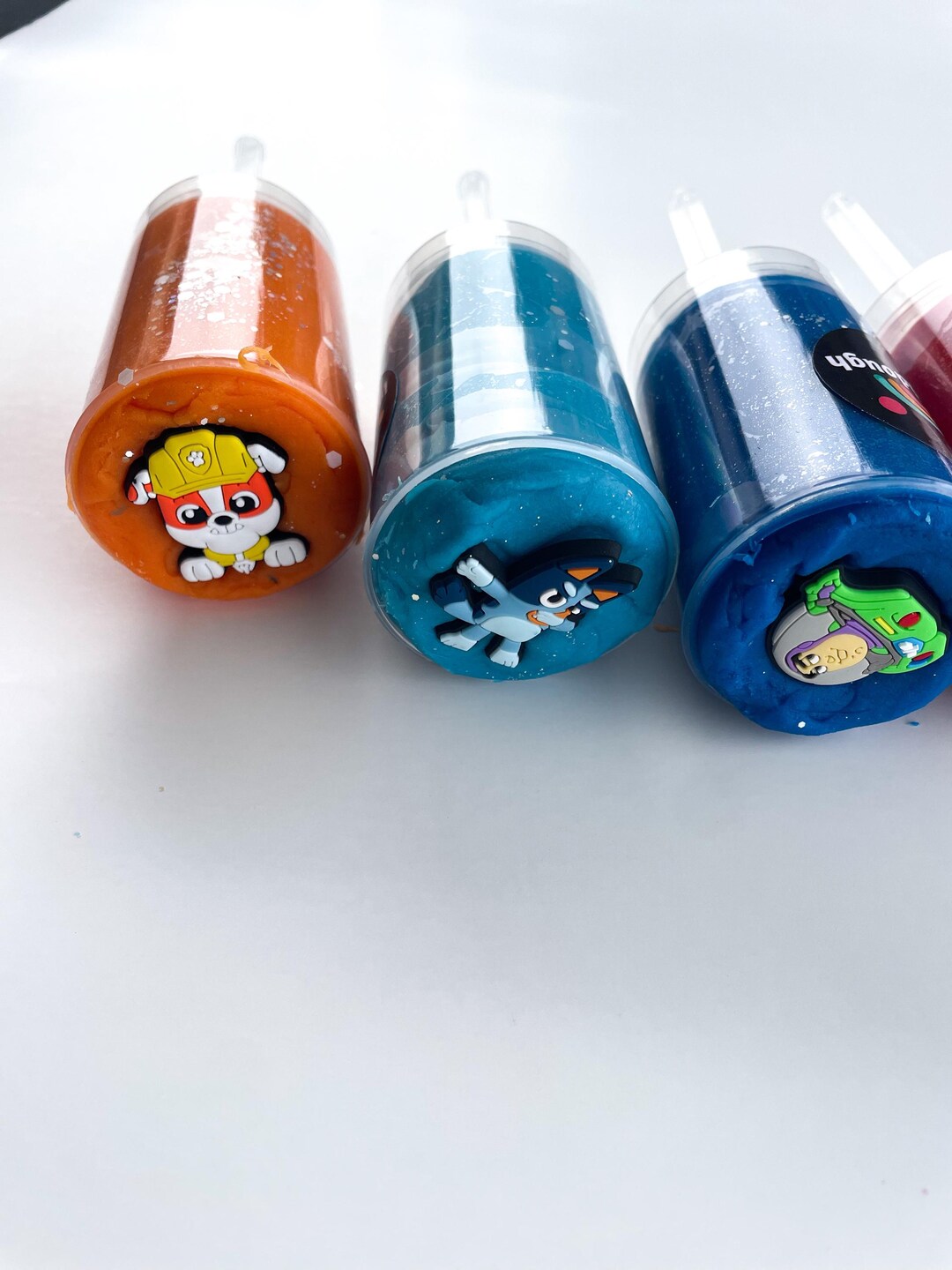 ADD ON Push Pops, Playdough, Bluey, Spiderman, Toy Story, Disney, Paw ...
