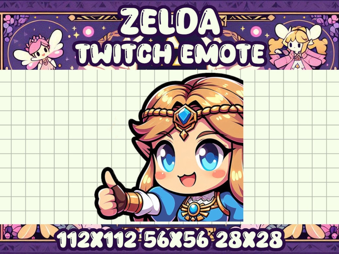 Zelda Thumbs up Emote for Twitch & Discord Users - Etsy