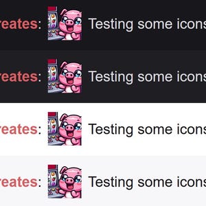 Pink Pig Slot Machine Gamble Emote | Adorable Kawaii Casino Icon for ...