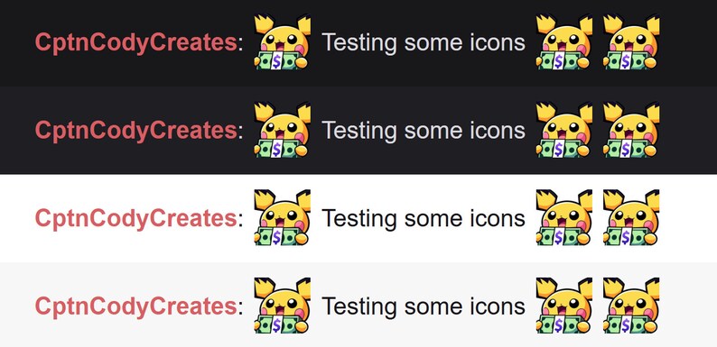 Pichu Money Emote Cute Kawaii Pokémon Twitch & Discord Icon Adorable ...
